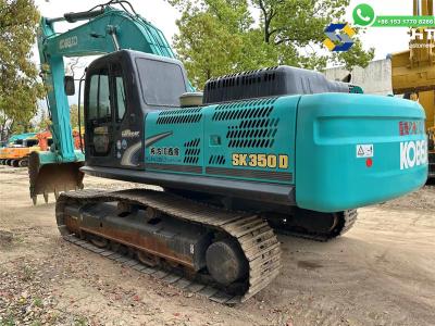 Cina 35 tonnellate di alta qualità usato Kobelco SK350 escavatore motore originale grande escavatore usato Komatsu SK350 escavatore in vendita