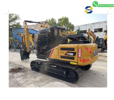 China Used SANY Sy135CPro Excavator with Nice Condition China Original Machine Core Components Include Motor and Gearbox for sale