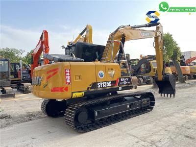 China Used SANY Sy135CPro Excavator with Nice Condition China Original Machine Core Components Include Motor and Gearbox for sale