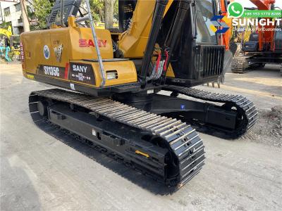 China Used SANY Sy135CPro Excavator with Nice Condition China Original Machine Core Components Include Motor and Gearbox for sale