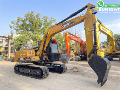 China Used SANY Sy135CPro Excavator with Nice Condition China Original Machine Core Components Include Motor and Gearbox for sale