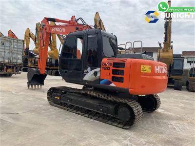 중국 다기능 사용된 12톤 발굴기 히타치 자크시스 120 ZX120 EX120 크롤러 발굴기 판매용