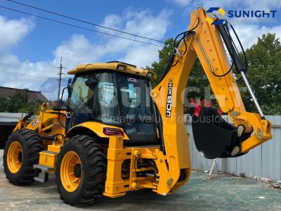 중국 사용 된 JCB 4CX 휠 로더 디젤 엔진 판매용