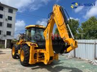 China Used JCB 4CX Wheel Loader with Diesel Engine for sale
