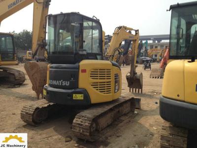 China 0.25M3 Graafwerktuig 5000kg van emmer stelt het Grootte Gebruikte KOMATSU Gewicht PC55MR in werking Te koop