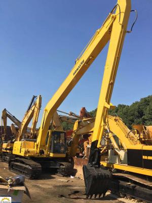 Cina 20t ha utilizzato l'escavatore di lunghezza lungo PC200-6 dell'asta dell'escavatore/18 metri di portata di KOMATSU in vendita