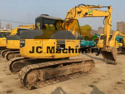 Cina Escavatore di KOMATSU utilizzato PC128US con la più breve coda e la condizione di lavoro originale in vendita