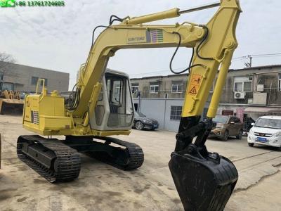 China 6 Ton Operate Weight Used Excavator Machine 400mm Shoe Size 0.3m³ Bucket Size for sale