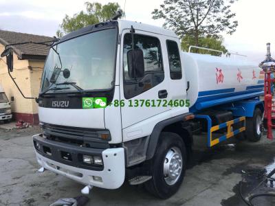 China Used 15T 2015 Year Isuzu 15000 Litres Water Bowser for sale