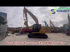 Japanse originele Caterpillar 320GC Boetiek Gebruikte graafmachine voor Hydraulische Crawler Tweedehands Cat Machinery