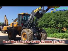 XCM G ZL50GN 5톤 소형 휠 로더 Zl50g 큰 지구 버킷으로 사용