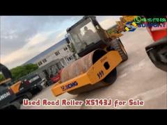 High Efficiency Single Drum 14 Ton Vibratory Road Roller XS143J