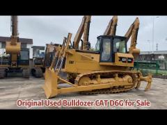 Gebruikte graafmachines CAT D6G Japan Oorspronkelijke bulldozers Ingenieursmachines Schaaf- en grondvulmachines CAT D6G