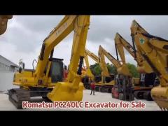 Japon Utilisé Komatsu PC240 PC240-8 Excavatrice moyenne de 24 tonnes d'occasion Komatsu 240 240-8 Excavateur à mouvement de terre Machines de construction