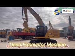 Excavatrice japonaise originale Caterpillar 320GC Boutique Usée pour le gratte-ciel hydraulique
