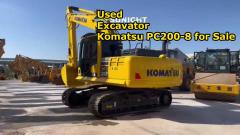 Used Komatsu PC200-8 Excavator For Sale