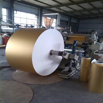 China China manufacturer cigarette wrapping metallized gold aluminum foil laminated paper for sale