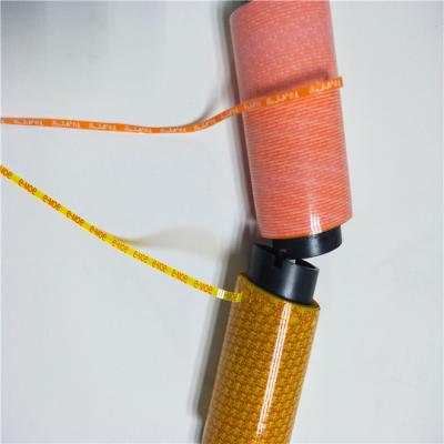 China 2mm easy open custom logo printed bopp self adhesive tear tape for sale