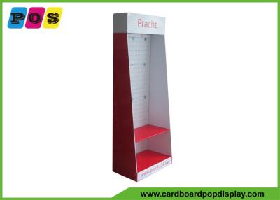 Cina Banco di mostra del pavimento del cartone di pop-up dello scaffale del supermercato con i ganci in vendita