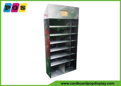 Cina Banco di mostra magico su ordinazione dello scaffale del cartone dei giochi delle vendite al dettaglio con 7 scaffali FL214 in vendita
