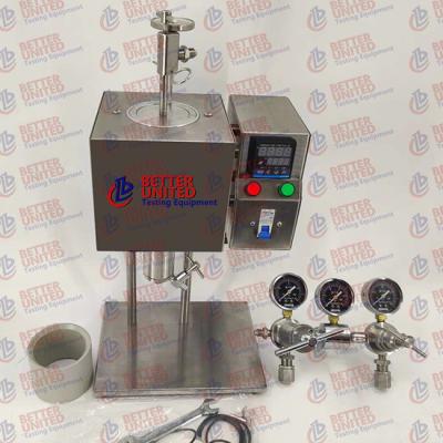 China Knob Control Fluids Testing Equipment 1KW High Temperature High Pressure Filter for sale