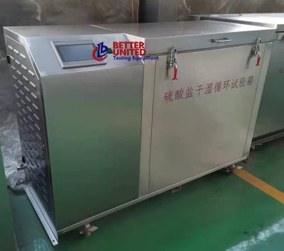 Cina Camera di prova a ciclo umido a secco per solfati con controller LCD in vendita
