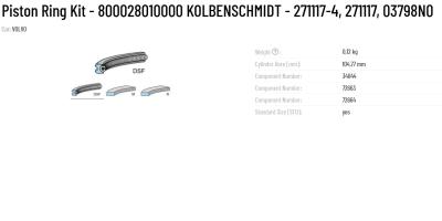China Kölbenschmied 271117-4 271117 03798N0 zu verkaufen