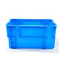 China Wine Stackable Milk Crate Storage 595x395x300mm Warehouse Transport Foldable for sale