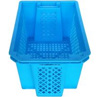 China Mesh Style Multifunction Plastic Crate for Agricultural Industrial Storage Boxes for sale