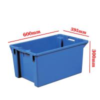 China Space-Saving Plastic Storage Box for Heavy Duty Logistics Packaging and Delivery for sale