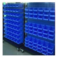 China Warehouse Plastic Containers Plastic Stacking Storage Bins For Hanging for sale
