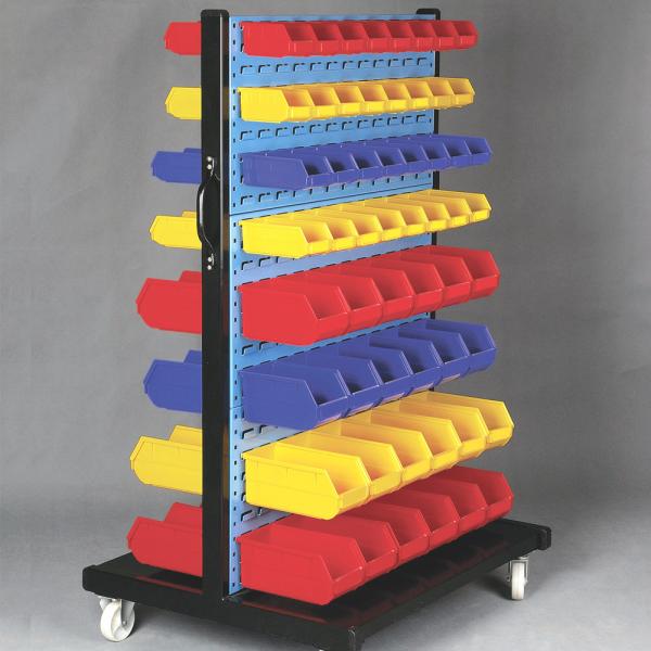 Quality Rectangle Square Plastic Storage Bins Organizer Stackable Plastic Box For Screws for sale