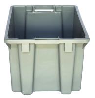 China Silk Printing Logo Turnover Crates Customized Solution for Industrial Logistics Storage for sale