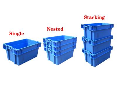Cina Scatola di trasporti di plastica per stoccaggio industriale logistico con logo in vendita