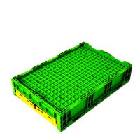 China Collapsible Stackable Crate for Fruits Vegetables Storage Internal Size 475*305*210mm for sale