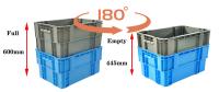 China PP Plastic Food Storage Box Turnover Crate HDPE Container Moving Boxes for sale