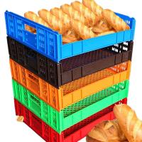 China Injection Plastic Moving Folding Box Containers Convenient Storage Bulk for sale