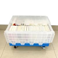 China Stack Nest Turnover Attached Lid Container The Perfect Solution for Warehouse Storage for sale