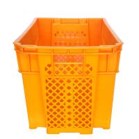 China Vegetable Bins Plastic Stackable Storage Boxes 590x370x345mm for sale
