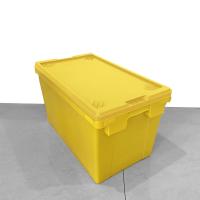 China Industrial Design Stackable Plastic Storage Boxes PP Material and Lids for Organization for sale
