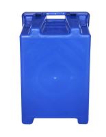 China Injection Solid Storage Crate Moving Box Nestable Plastic Crate Stackable Warehouse Container for sale