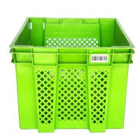 China Heavy Duty Stack Nestable Plastic Crate Ventilated Storage Supermarket Logistics for sale