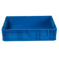 China Stackable Plastic Turnover Crates Tote Box 600x400x147mm for sale