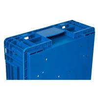 China Stackable Plastic Turnover Crates Tote Box 600x400x147mm for sale