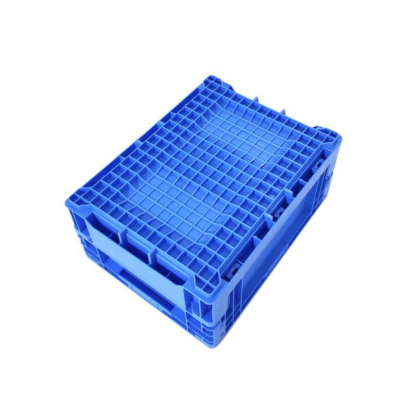 Quality Blue Small Foldable Storage Crate Ultimate Space Saving 365x275x160mm 10L for sale