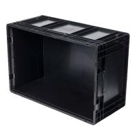China VDA Container Plastic Automotive Logistics Box 600x400 Stackable Euro Box for sale