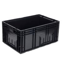 China VDA Container Plastic Automotive Logistics Box 600x400 Stackable Euro Box for sale