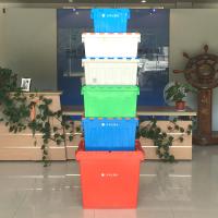 China Custom Plastic Crates for Warehouse Storage Waterproof and Durable Logistics Solution for sale