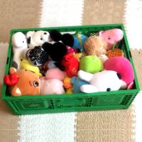 China Collapsible Stackable Plastic Fruit Crates Foldable and Internal Size 570*370*210mm for sale
