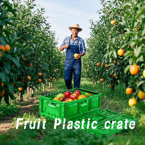 Quality Collapsible Crate Storage Mesh Plastic Containers Moving Boxes Stackale Fold for sale